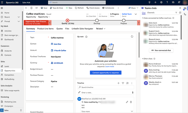 How to work better with Integrated Dynamics 365 & MS Teams