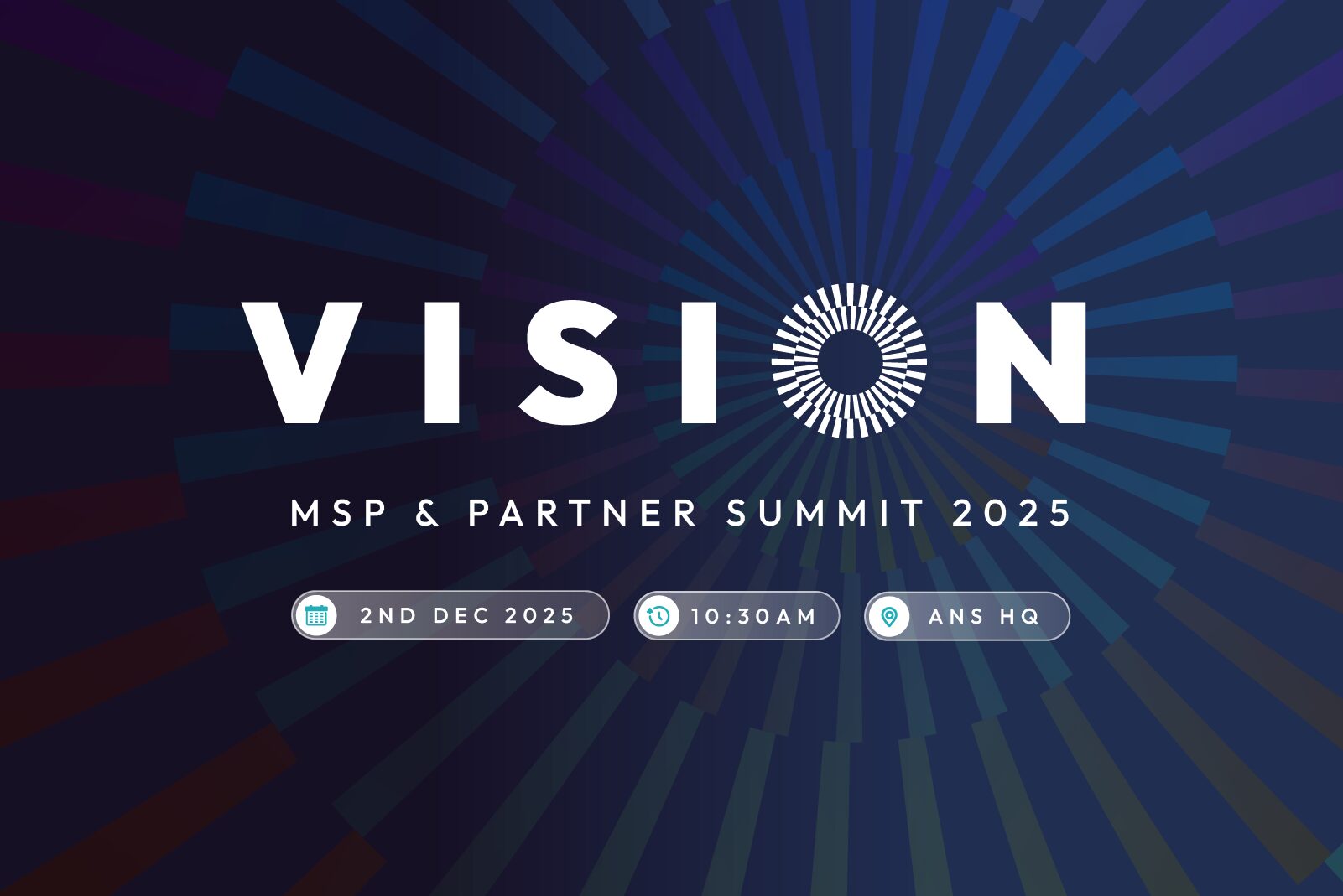 Vision: MSP & Partner Summit 2025 | ANS